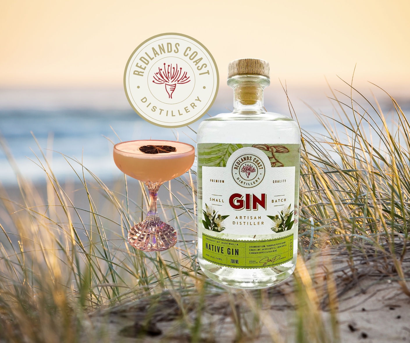 Native Gin 700ml | Redlands Coast Distillery 2/2 Christine Place, Capalaba