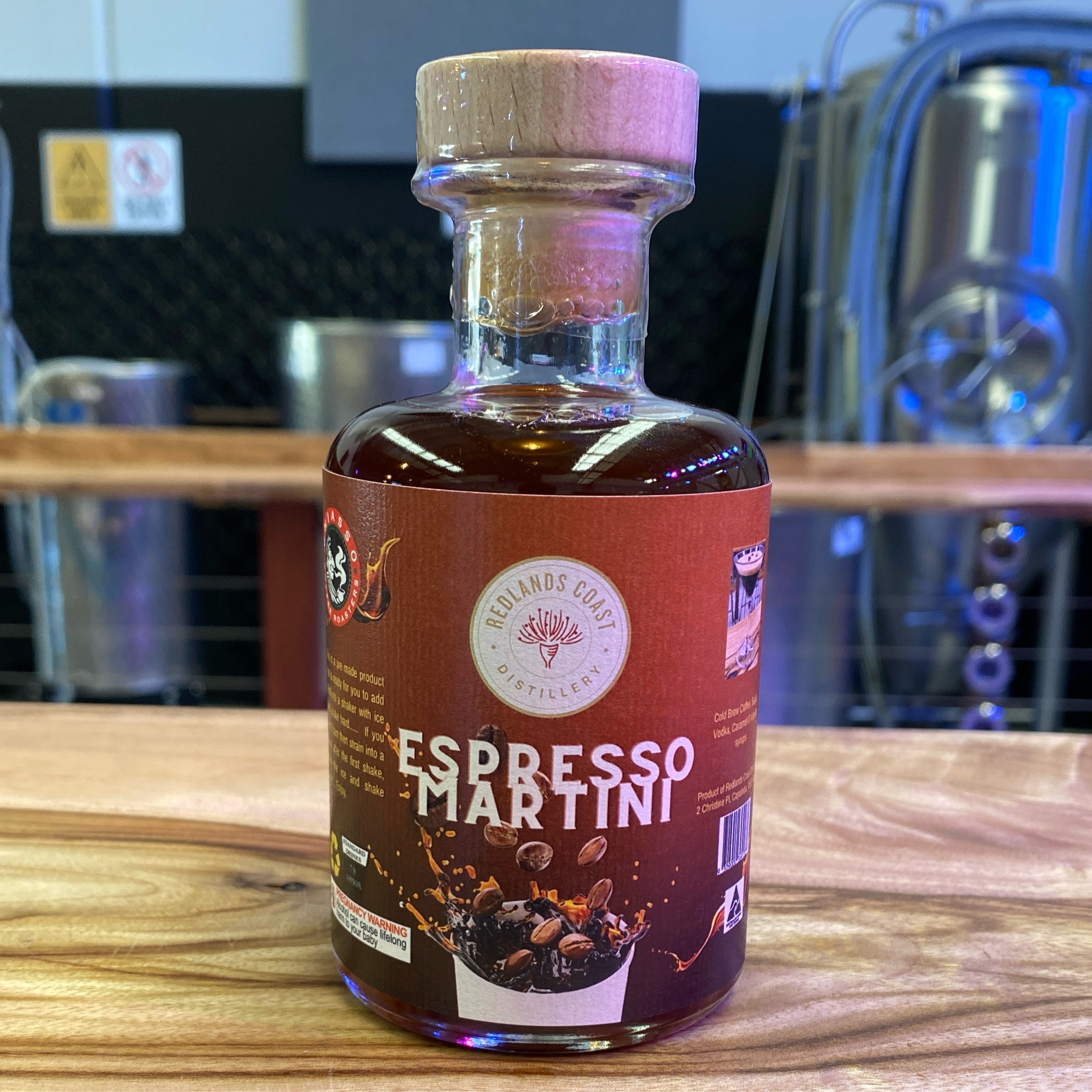 Espresso premix 200ml | Redlands Coast Distillery 2/2 Christine Place ...