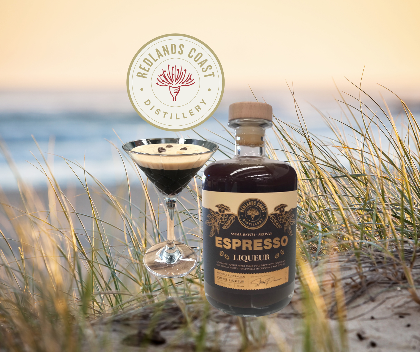 Espresso Liqueur 500ml | Redlands Coast Distillery 2/2 Christine Place ...